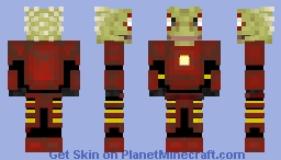 Zealot Crocodile Man (Ryū) Minecraft Skin
