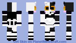 Ari in a Maid Dress Minecraft Skin