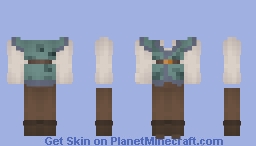 Massivelooks | Floral Vests Minecraft Skin