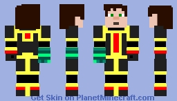 Jesse Male Season 2 Adamantine Impervium Armor (MCSM) Minecraft Skin