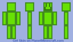 Original Alien Minecraft Skin