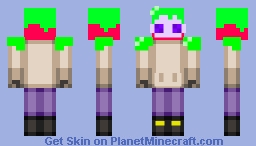Rotten Red Onion Minecraft Skin