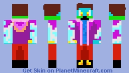 AZUL SUPER PODEROSO Minecraft Skin