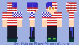 Celebrating Independence Day with Americans🇺🇸🇧🇷 Minecraft Skin