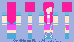 Pinkie Pie (V2) (Faceless Version For Animations Minecraft Skin