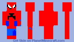 Spider-Man Minecraft Skin