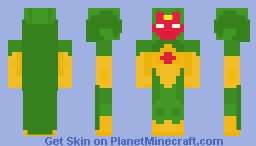Vision | Age 53 | 2020 Minecraft Skin