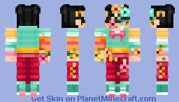 Poafa - Lifesteal x BlockWars Aqua Archers Minecraft Skin