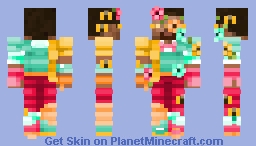 Rekrap - Lifesteal x BlockWars Aqua Archers Minecraft Skin