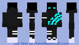 Wreett ninja (cyan) FIXED Minecraft Skin
