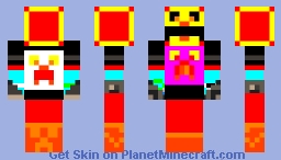 Funtime naderman Minecraft Skin
