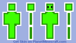 Green guy Minecraft Skin