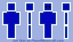 Blue guy Minecraft Skin
