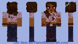 Maria Flores (TCM Game) Minecraft Skin