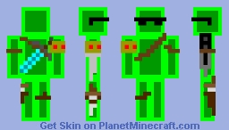 WEAPONIZED FLAPPY Minecraft Skin