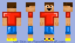 Duckie Slippers Minecraft Skin