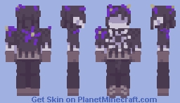 Azure [Pre-transformation] || Forsaken Minecraft Skin