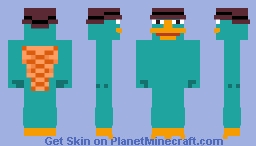 Perry the Platypus Minecraft Skin