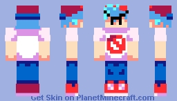 Boyfriend 🛇 -Friday night Funkin'- Minecraft Skin
