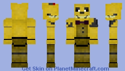 Spring-Bonnie *NEW* (Withered 2) Minecraft Skin