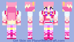 curewonderful precure series Minecraft Skin