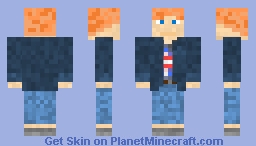 Me with a Denim Jacket Minecraft Skin