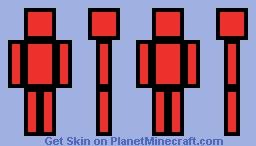Red Skin Minecraft Skin