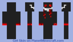 The Red Eyed Entity Minecraft Skin