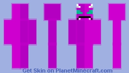 Medium Demon - Geometry Dash Minecraft Skin