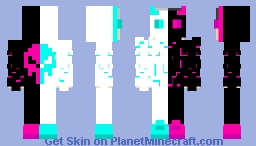 Echø (Green and Teal) Minecraft Skin