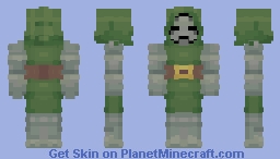 Dr. Doom Minecraft Skin