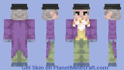 willy wonka Minecraft Skin