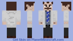 GOC Scientist (Made by DD_Danik) Minecraft Skin