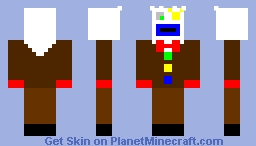 Brazil fork Minecraft Skin