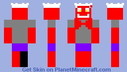 Origin red hulk 1970 Minecraft Skin