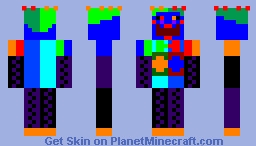 The cursed obscure misture Minecraft Skin