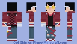 Travis TouchDown (nmh2) Minecraft Skin