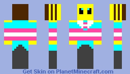Fancy Bee Minecraft Skin