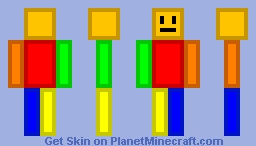 l_l Blocky Minecraft Skin