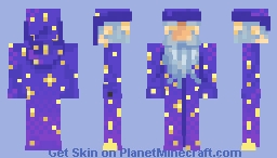 Silly Wizard Minecraft Skin