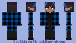 Pierce In Flannel Minecraft Skin