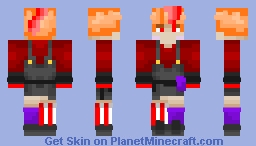 Red life skin Minecraft Skin