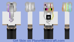 human corrupted Minecraft Skin