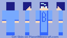 blue trader Minecraft Skin