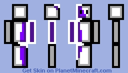 Evil Purple Minecraft Skin