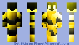 Buzzbit The Bumble Bee Minecraft Skin