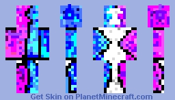 Purple ice Minecraft Skin