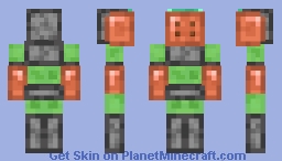 Copper Automaton Minecraft Skin