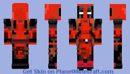 Deadpool Classic Minecraft Skin
