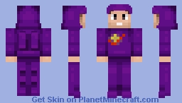 MCC Builder's Guild ImpulseSV Purple Pandas Minecraft Skin